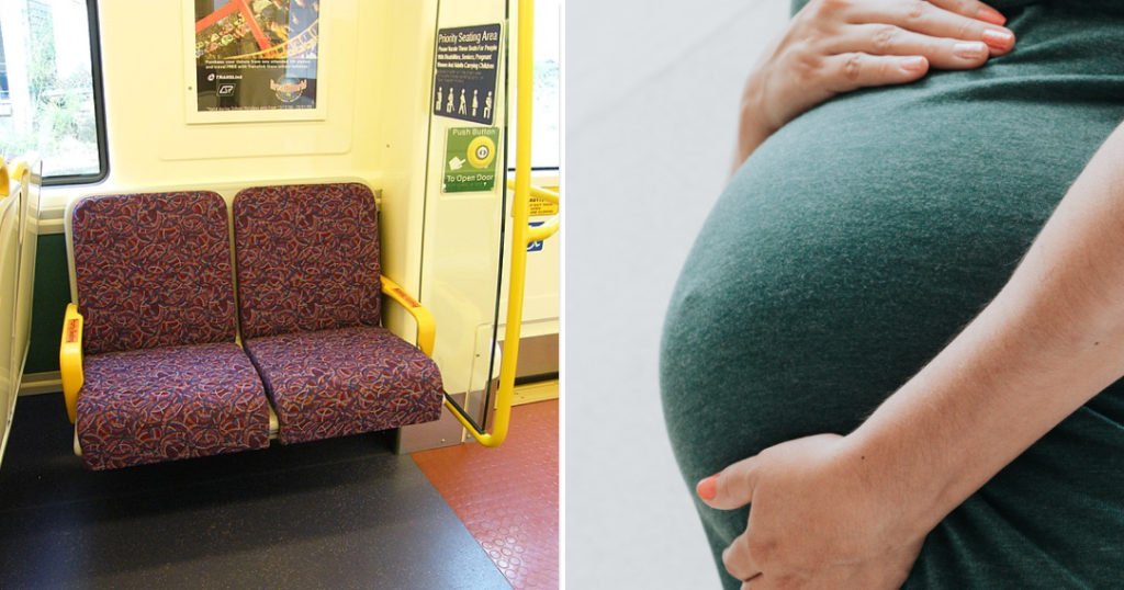 Tehotná žena odpadla vo vlaku po tom, čo jej nikto neuvoľnil miesto ...